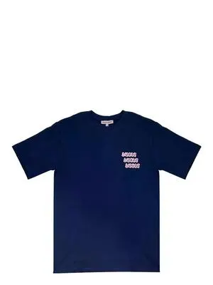 BISOUS SKATEBOARDS Printed T-shirt - Blue