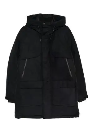 Mizuno Hooded Pocket Coat - Black