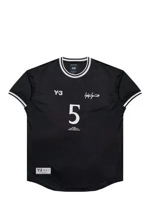 Y3 Elite 5 Football T-shirt - Black