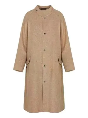 Giorgio Armani Single-breasted Coat - Brown