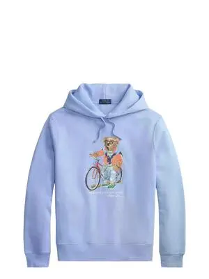 Polo Ralph Lauren Graphic Print Hoodie Blue