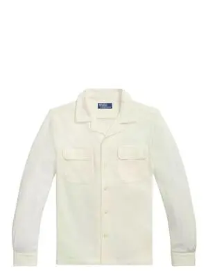Polo Ralph Lauren Honeycomb–textured Shirt - Neutrals