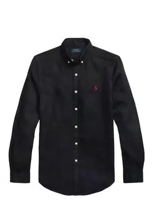 Polo Ralph Lauren Button-down Long-sleeves Shirt - Black