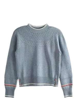 Thom Browne Striped Sweater - Blue