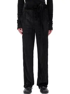 ANN DEMEULEMEESTER Relaxed-fit Trousers - Black