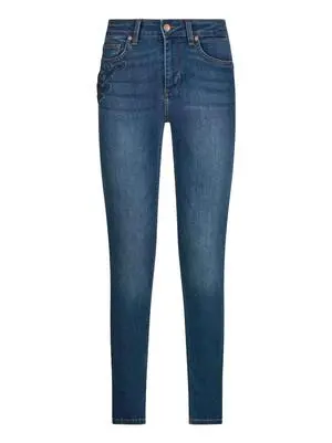 Liu Jo Pocket-embroidery Skinny Jeans - Blue