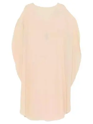 GIANLUCA CAPANNOLO Iris Asymmetric Dress - Neutrals