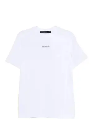 Karl Lagerfeld Logo-motif T-shirt - White