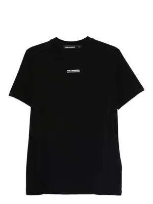 Karl Lagerfeld Logo-motif T-shirt - Black