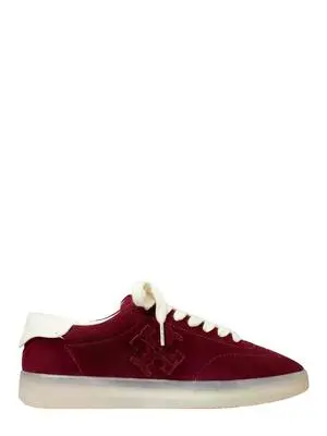 Tory Burch Phoenix Suede Sneakers - Red