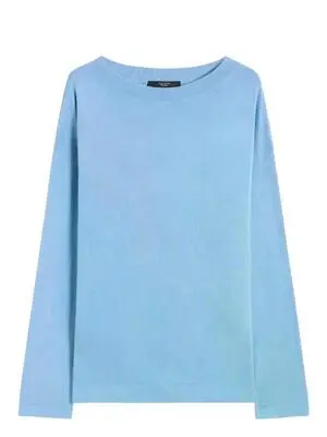 Max Mara Boat-neck Sweater - Blue
