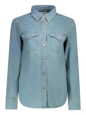 Zadig&Voltaire Button Flap-pockets Shirt - Blue