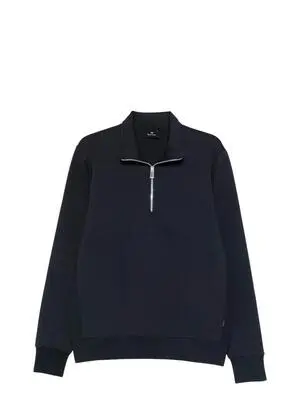 Paul Smith Half-zip Sweatshirt - Blue