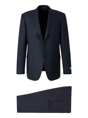 Canali Button-up Suit - Blue