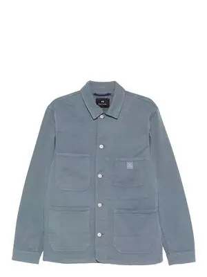 Paul Smith Patch Pocket Chore Jacket - Blue