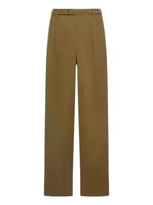 Giorgio Armani Pleated Trousers - Brown
