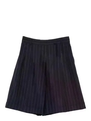 Max Mara Mstere Pinstripe Shorts - Blue