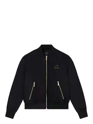 Armani Exchange Zipped Jacket - Black