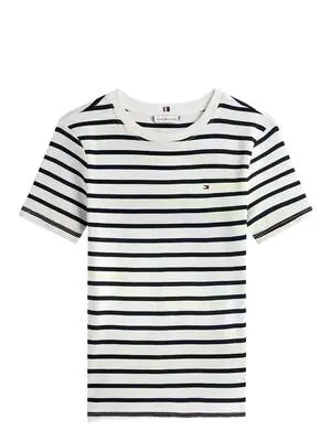 Tommy Hilfiger Striped T-shirt - White