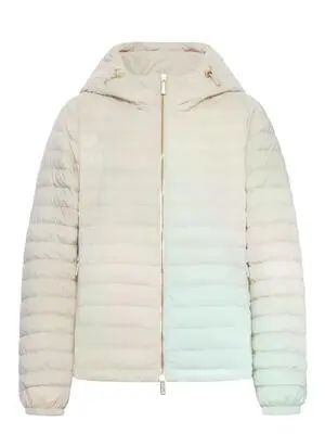 MOORER Quilted Hooded Jacket - Neutrals