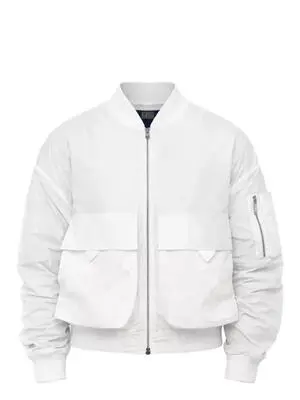 Dsquared2 Zipped Pocket Bomber Jacket - White