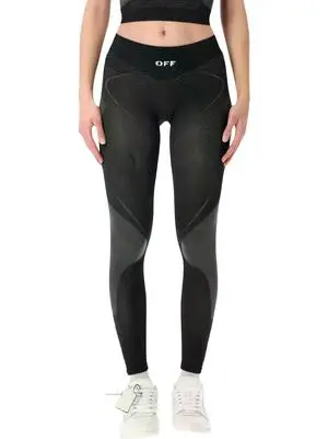 Off-White Racing Active Leggings - Black