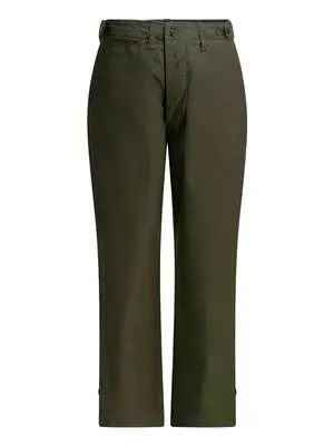BUZZ RICKSON'S M-43 Buttoned Trousers - Green