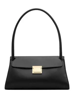 Ami Mini Logo-detail Tote Bag - Black