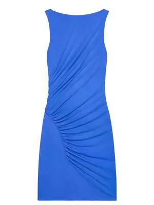 Givenchy Draped Mini Dress - Blue