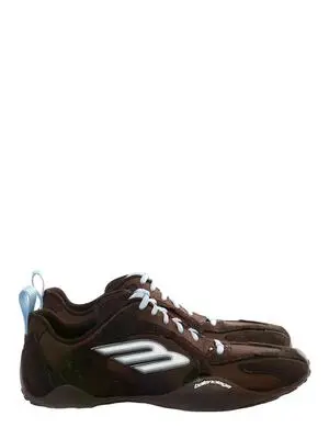 Balenciaga Monday Ultra Logo Sneakers - Brown