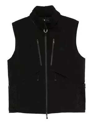 Moncler Zip Fastening Micro Vest - Black