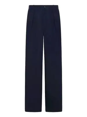 Giorgio Armani Pleated Trousers - Blue