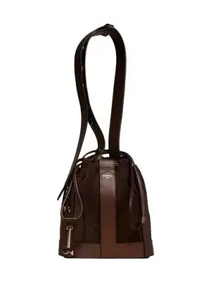 LANCEL Elles Suede Bucket Bag - Brown