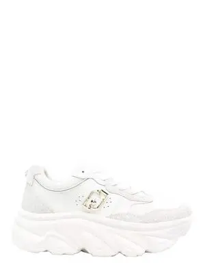 Liu Jo Logo Detail Sneakers - White