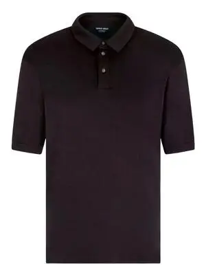 Giorgio Armani Cashmere Polo Shirt - Brown