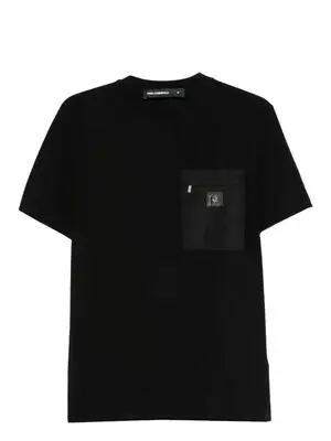 Karl Lagerfeld Logo-motif T-shirt - Black