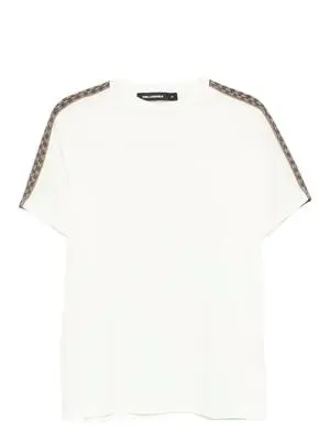 Karl Lagerfeld Logo-motif T-shirt - White