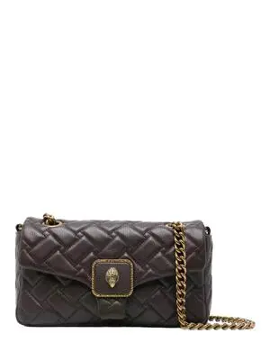 Kurt Geiger Pimlico Quilted Chain Shoulder Bag - Brown