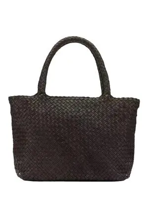 Officine Creative Woven Tote Bag - Brown