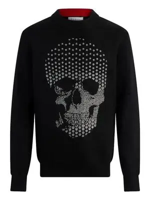 Philipp Plein Round-neck Sweater - Black