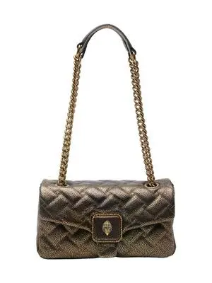 Kurt Geiger Pimlico Quilted Shoulder Bag - Gold