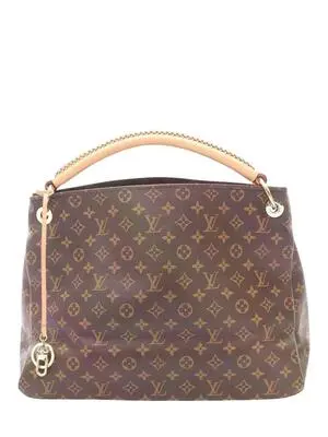 LOUIS VUITTON 2015 Monogram Artsy Mm Hobo Bag - Brown