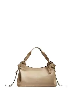 LANCEL Swann Leather Tote Bag - Neutrals
