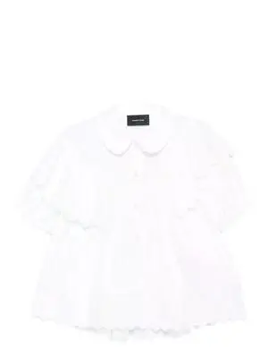Simone Rocha Ruffled Blouse - White