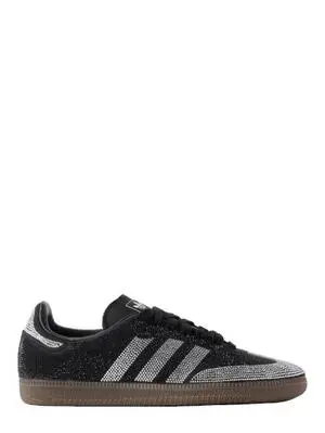 Adidas Black Silver Embellished Sneakers Black Silver