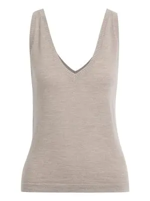 Chinti & Parker Wool Top - Taupe