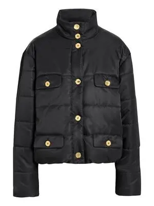 Moschino Quilted Shell Jacket - Black
