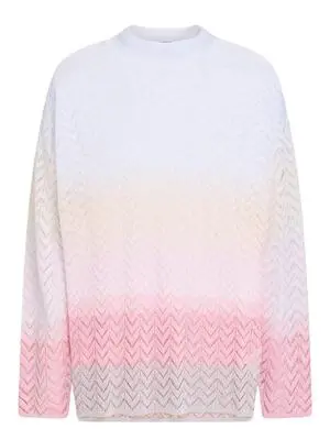 Missoni Crochet-knit Sweater - Baby Pink