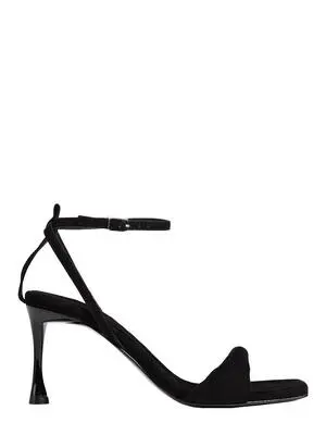 Tibi Hugh Suede Sandals - Black