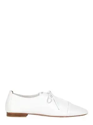 MALONE SOULIERS Jean Leather Loafers - White